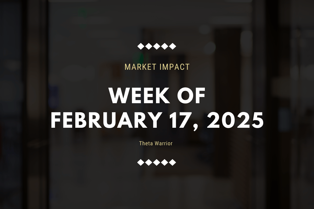 Market Impact: Key Events for the Week Ahead - Theta Warrior Pro